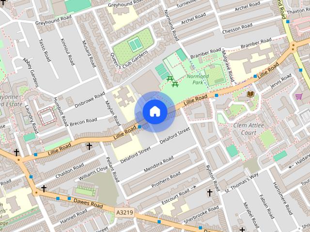 Lillie Road, London