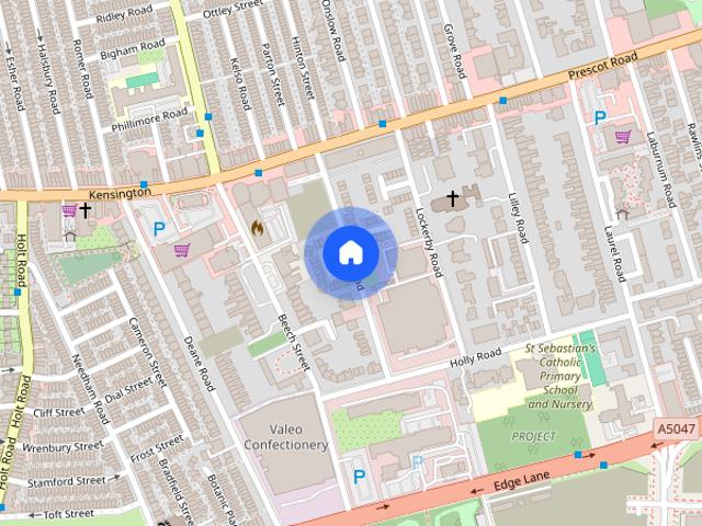 Lister Road, Liverpool, Merseyside, L7