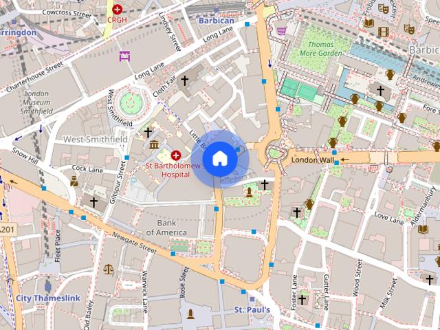 Little Britain, London, EC1A