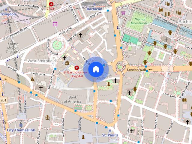 Little Britain, London, EC1A