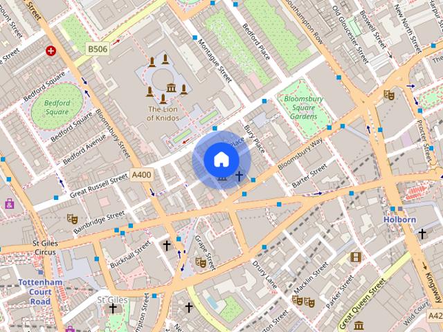 Little Russell Street, Bloomsbury