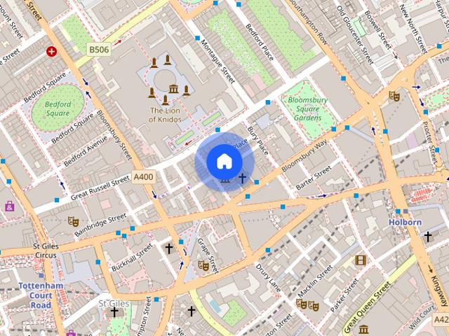 Little Russell Street, Bloomsbury, London, WC1A