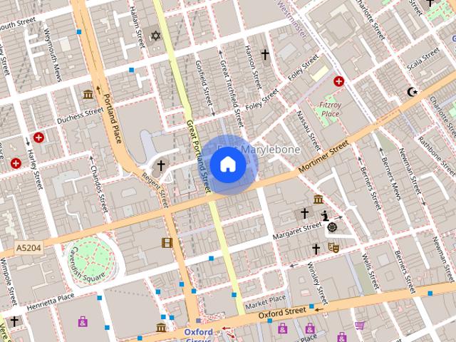 Little Titchfield Street, Fitzrovia, London, W1W