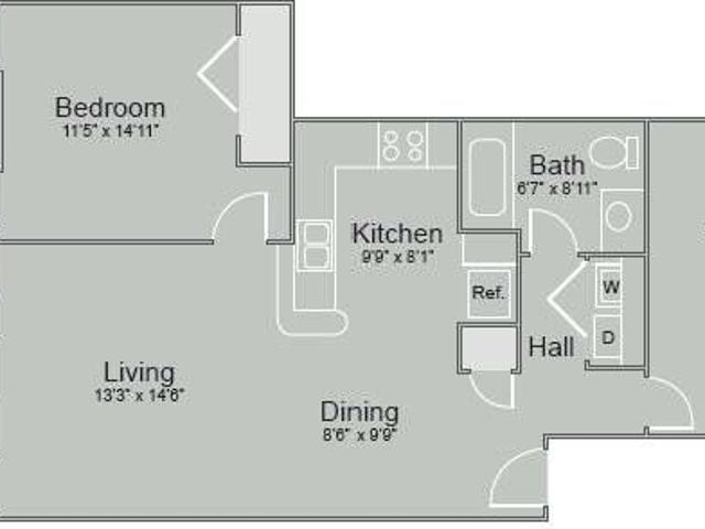 Liv Arbors 1 Bedroom Apartment for Rent at 2955 Leggett Dr, Traverse City, MI 49685