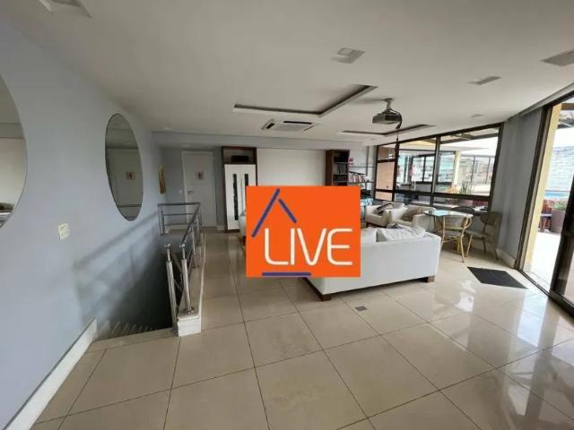 LIVE VENDE: Linda Cobertura 4 quartos, 2 suítes, vaga, 313m²