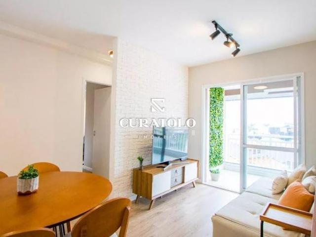 Livepark Santo André Apartamento à venda com 51 m², 2 quartos, varanda e vaga, na Vila Apiaí, Sant
