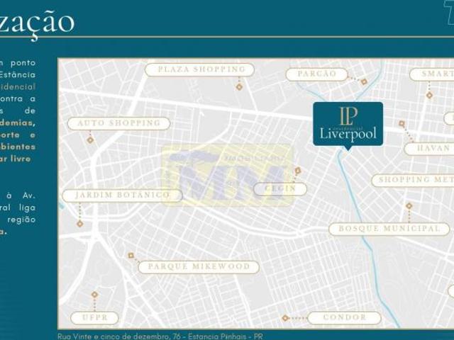 RESIDENCIAL LIVERPOOL — ESTÂNCIA PINHAIS ENTRADA PARCELADA.