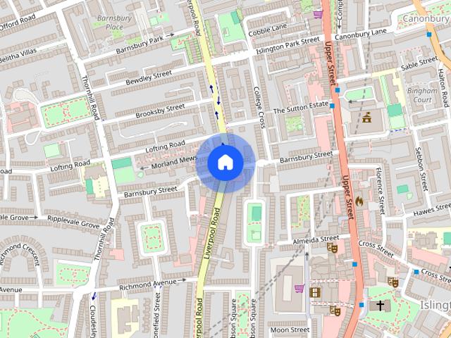 Liverpool Road, Barnsbury, London, N1