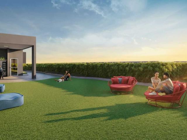 Living Full Berrini | Aptos de 1 Quarto no Brooklin | Living