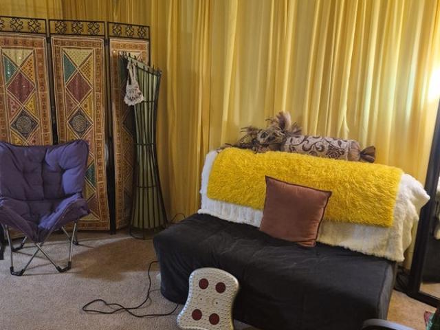 Living Room That Converts into a Private Bedroom