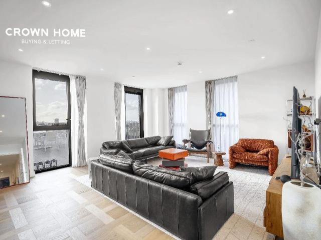 London E1W 3 bed apartment to rent £6,600 pcm £1,523 pw