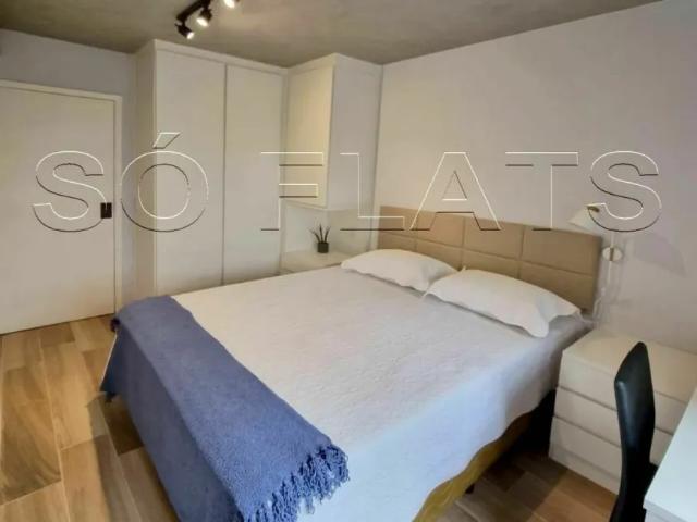 London, flat disponível para locação contendo 42m², 01 dormitório e 01 vaga de garagem