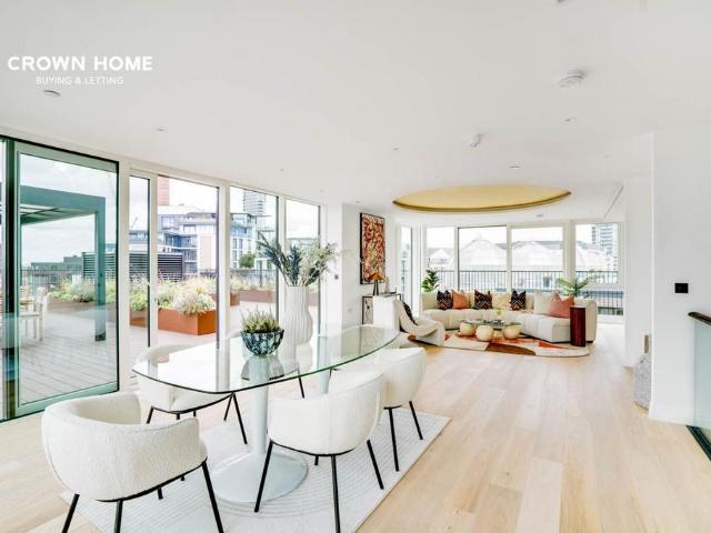 London SW6 3 bed apartment to rent £11,000 pcm £2,538 pw