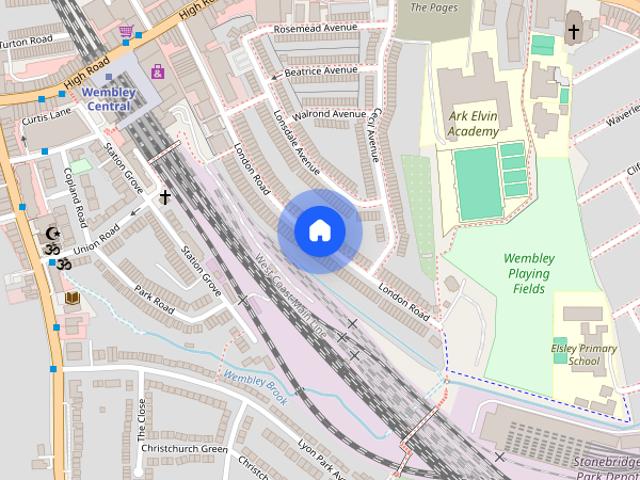 London Road, Wembley, HA9