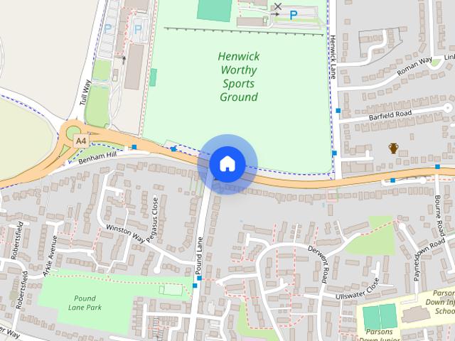 London Road, Benham Hill, Thatcham