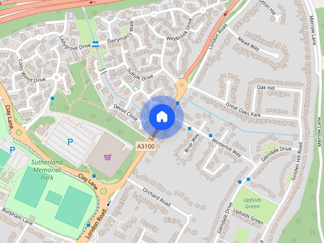London Road, Burpham, Guildford, GU4