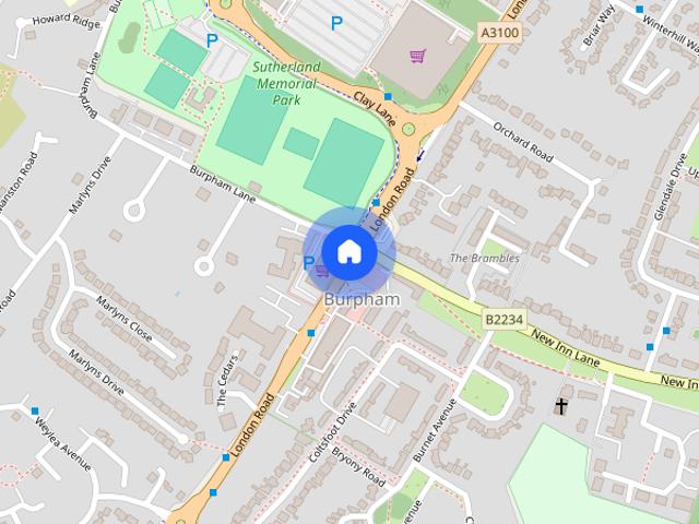 London Road, Burpham, Surrey, GU1