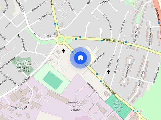 London Road, Chesterton, Newcastle