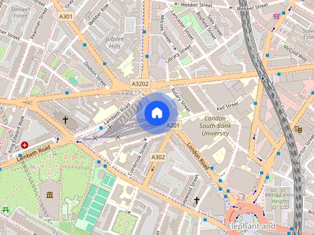 London Road, Elephant and Castle, London