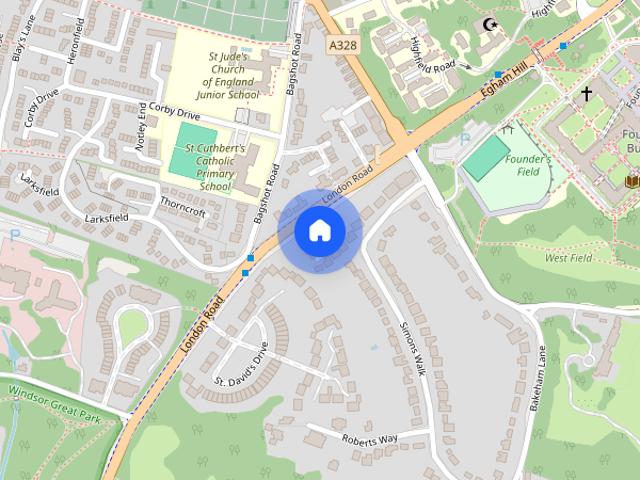 London Road, Englefield Green TW20