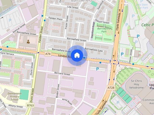 London Road, Glasgow, G40
