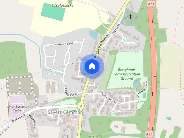 London Road, Sayers Common, Hassocks, West Sussex, BN6
