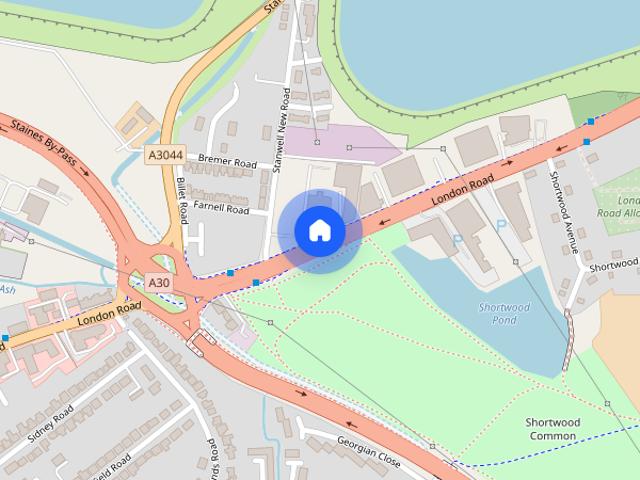London Road, Staines upon Thames, Surrey, TW18