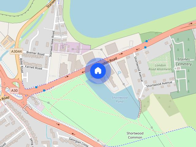 London Road, Staines upon Thames, Surrey, TW18