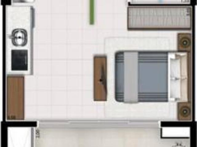 LONDON RESIDENCE 34m² R$ 570.000,00