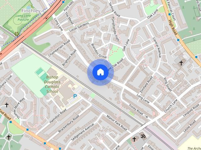 Long Lane, East Finchley, London, N2