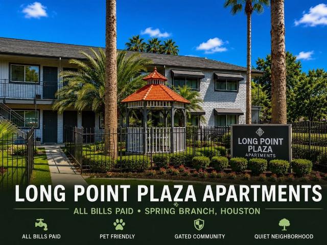 Long Point Plaza Apartments 2 Bedroom Apartment for Rent at 1742 Woodvine Dr, Houston, TX 77055 Spring Branch East