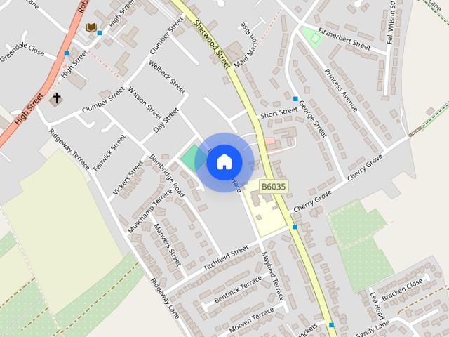 Longden Terrace, Warsop, Mansfield, NG20