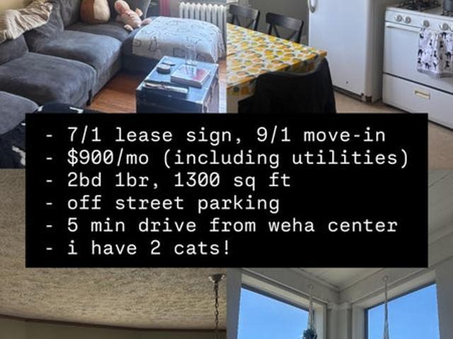 Looking for a new roomie/couple!