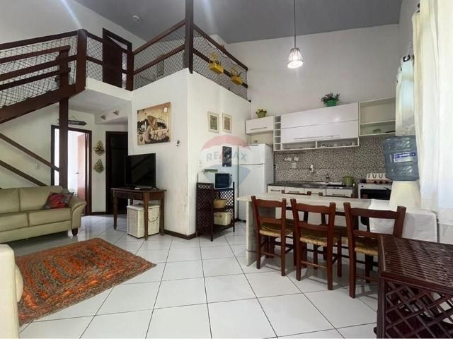 Locação Anual Apartamento Duplex, mobilhado, 3/4 Itacimiirim