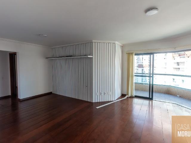 LOCAÇÃO APARTAMENTO NO BROOKLIN COM 126m² DE ÁREA ÚTIL, 03 DORMITÓRIOS SENDO 01 SUÍTE, 02 VAGAS, CONDOMÍNIO COM LAZER