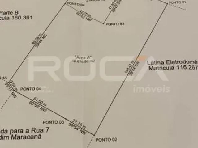 Locação de Terreno / Comercial na cidade de São Carlos
