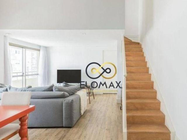 Locação e Venda Studio Duplex Equipado e Decorado 2 quartos 2 suítes, cozinha planejada, Cocie