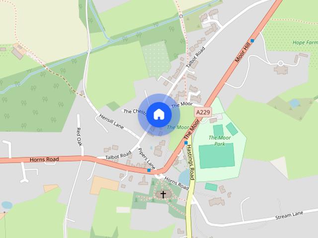 Located On The Quieter Moor Side Of The Village