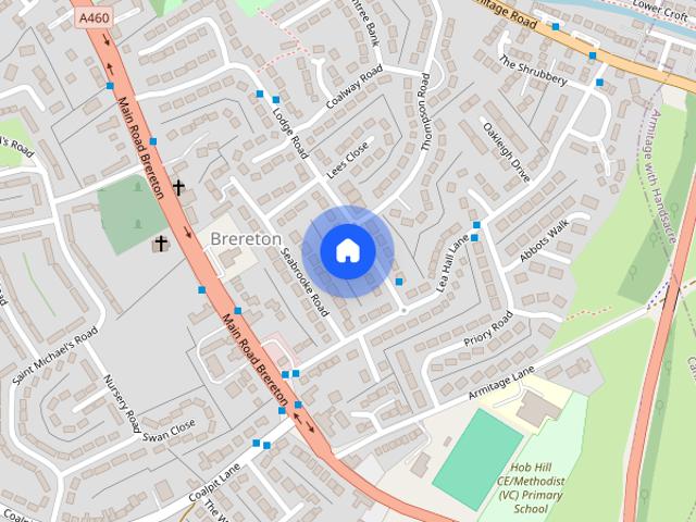 Lodge Road, Rugeley, WS15