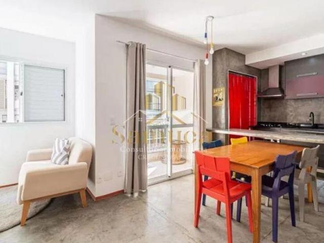 Loft mobiliado, 48mts/aú, 1 vaga de garagem, px de tudo que o bairro oferece. Venha conferir!