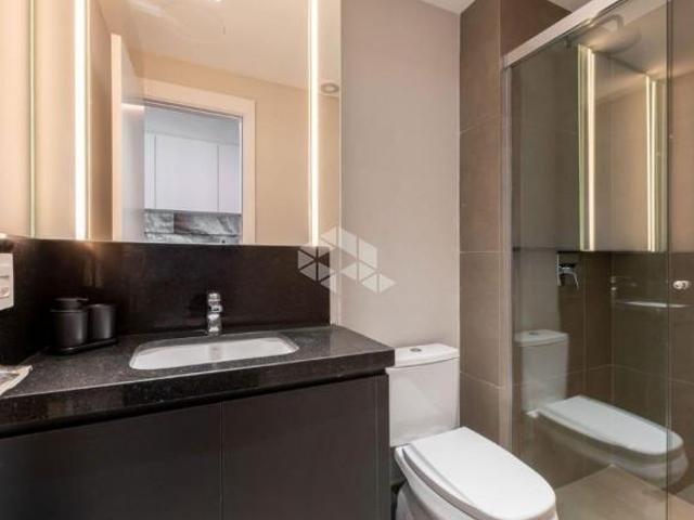 Loft mobiliado com vaga no Carlos Gomes Square Três Figueiras