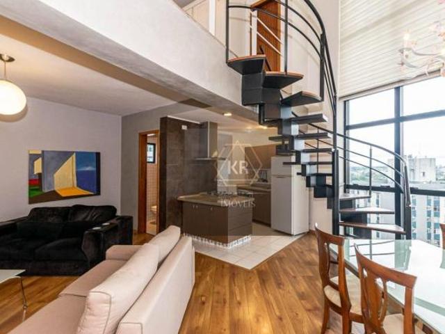 Loft Mobiliado no Bigorrilho Duas Vagas e Linda Vista Para Cidade