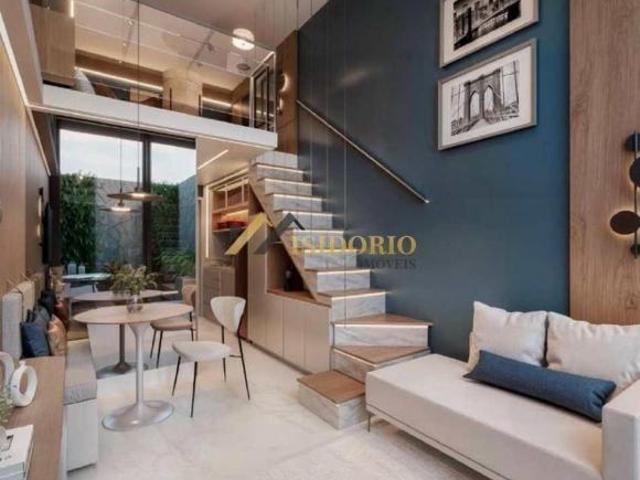 LOFT NO ÁGUA VERDE! QUARTO, SALA, COZINHA, ELEVADOR!
