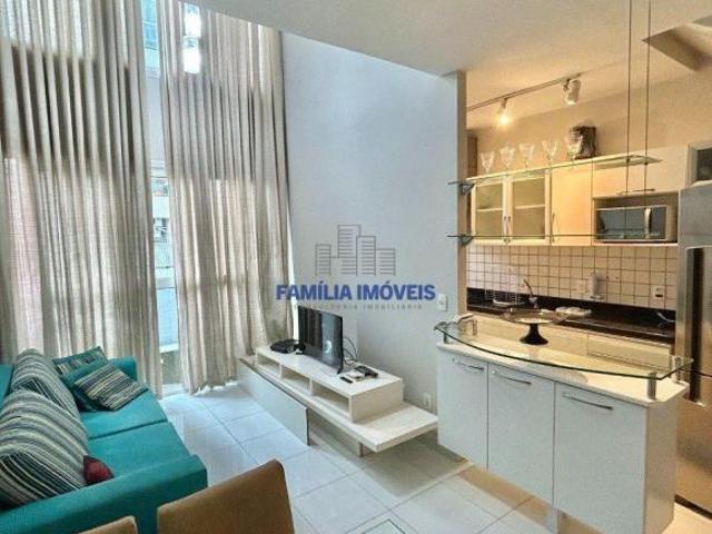 Loft a venda 2 quartos mobiliado lazer completo Gonzaga Santos/SP