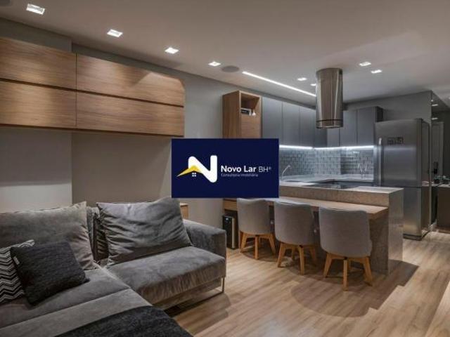 Loft apartamento mobiliado 42m², 1 quarto, suíte, 1 vaga e lazer na Savassi