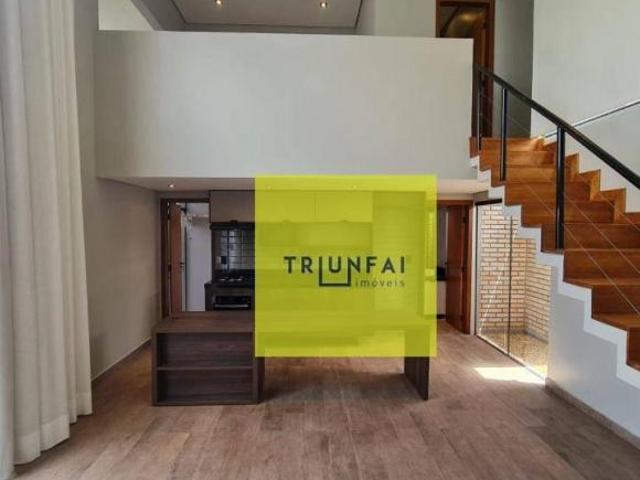 Loft com 1 dormitório à venda, 81 m² por R$ 750.000,00 Condomínio Terras de São Francisco Soroca