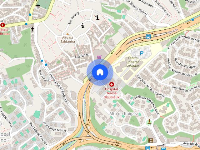 Loft com 1 dormitório para alugar, 40 m² por R$ 5.150,00/mês Vitória Salvador/BA