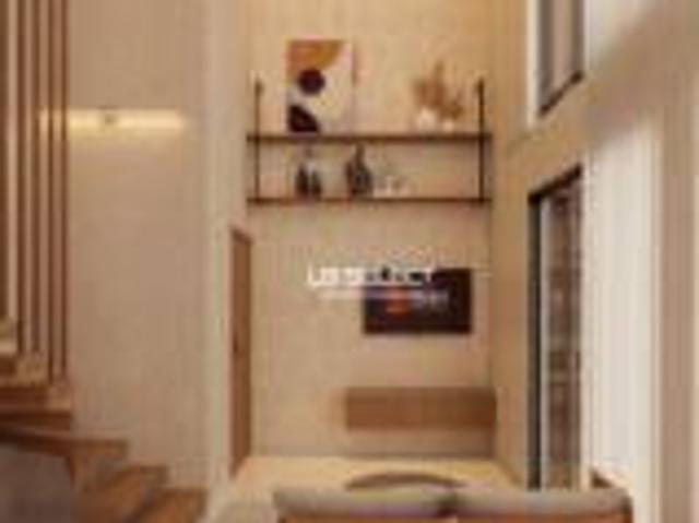 Loft com mezanino com quarto, banheiro, varanda gourmet e uma vaga de garagem