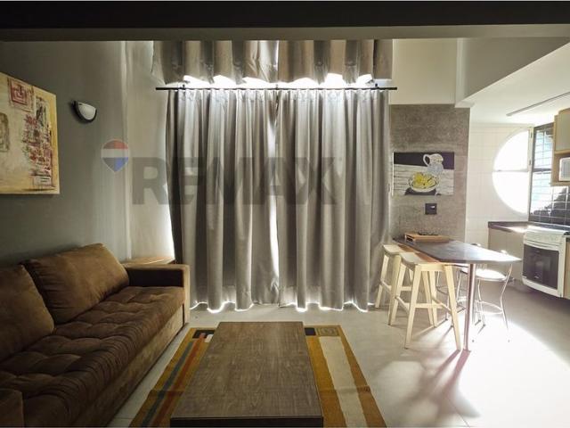 Loft de Alto Padrão no Campolim 1 suite/closet/varanda: Totalmente Mobiliado, Decorado e Recém Reformado – Edifício Highlanders