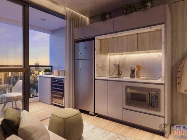 Loft de 39.2m² no bairro Centro, com 2 quartos e 1 banheiro